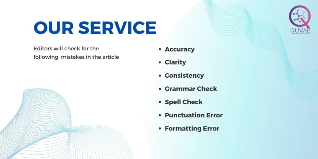 Online proofreading and editing services | Quvae