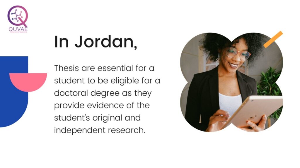 PhD Thesis Writing Assistance in Jordan