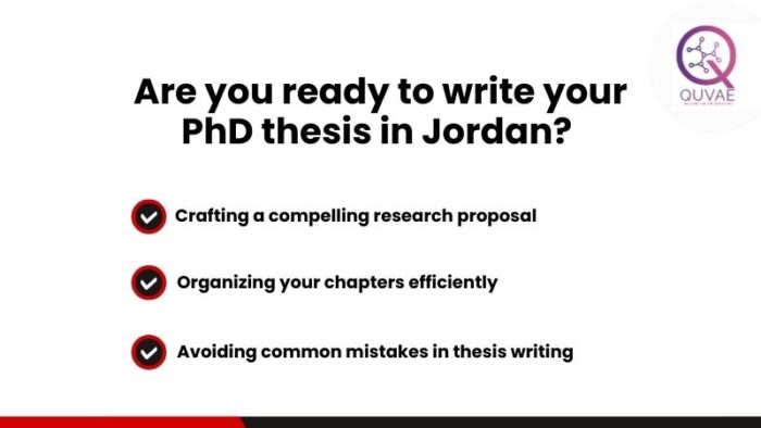 PhD Thesis Writing Assistance in Jordan