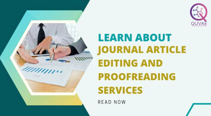 Journal article editing and proofreading services
