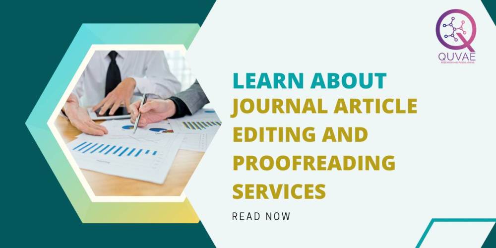 Journal article editing and proofreading services