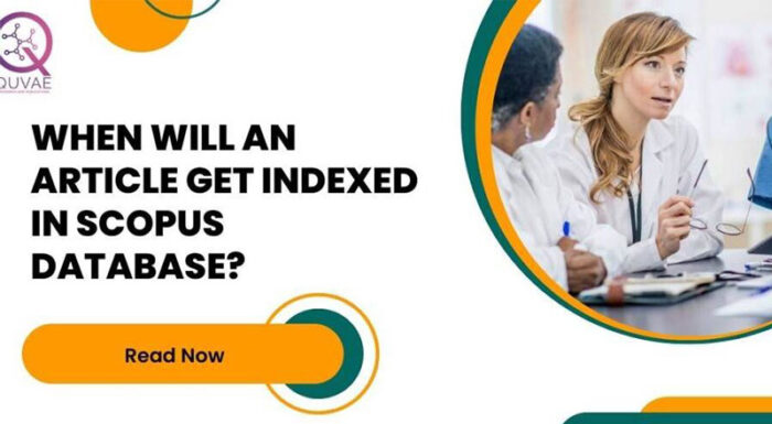 When will an article get indexed in scopus database| Quvae