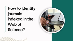 How to Identify Journals Indexed in Web of Science