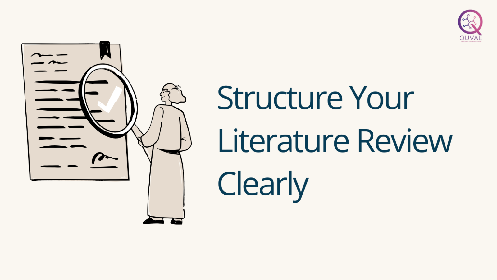 How to write a Literature review - Quvae